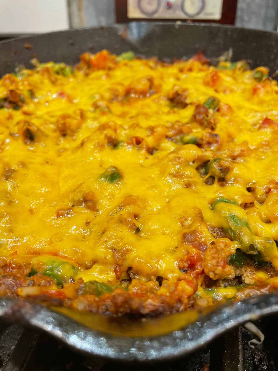 Mexican Turkey Casserole with Green Beans - The Skinny Guinea