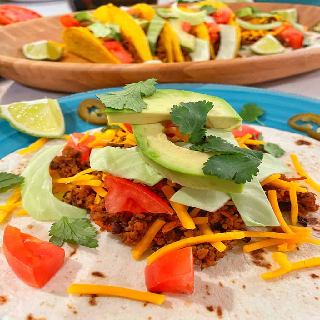 Ground Turkey Burrito with Black Beans - The Skinny Guinea
